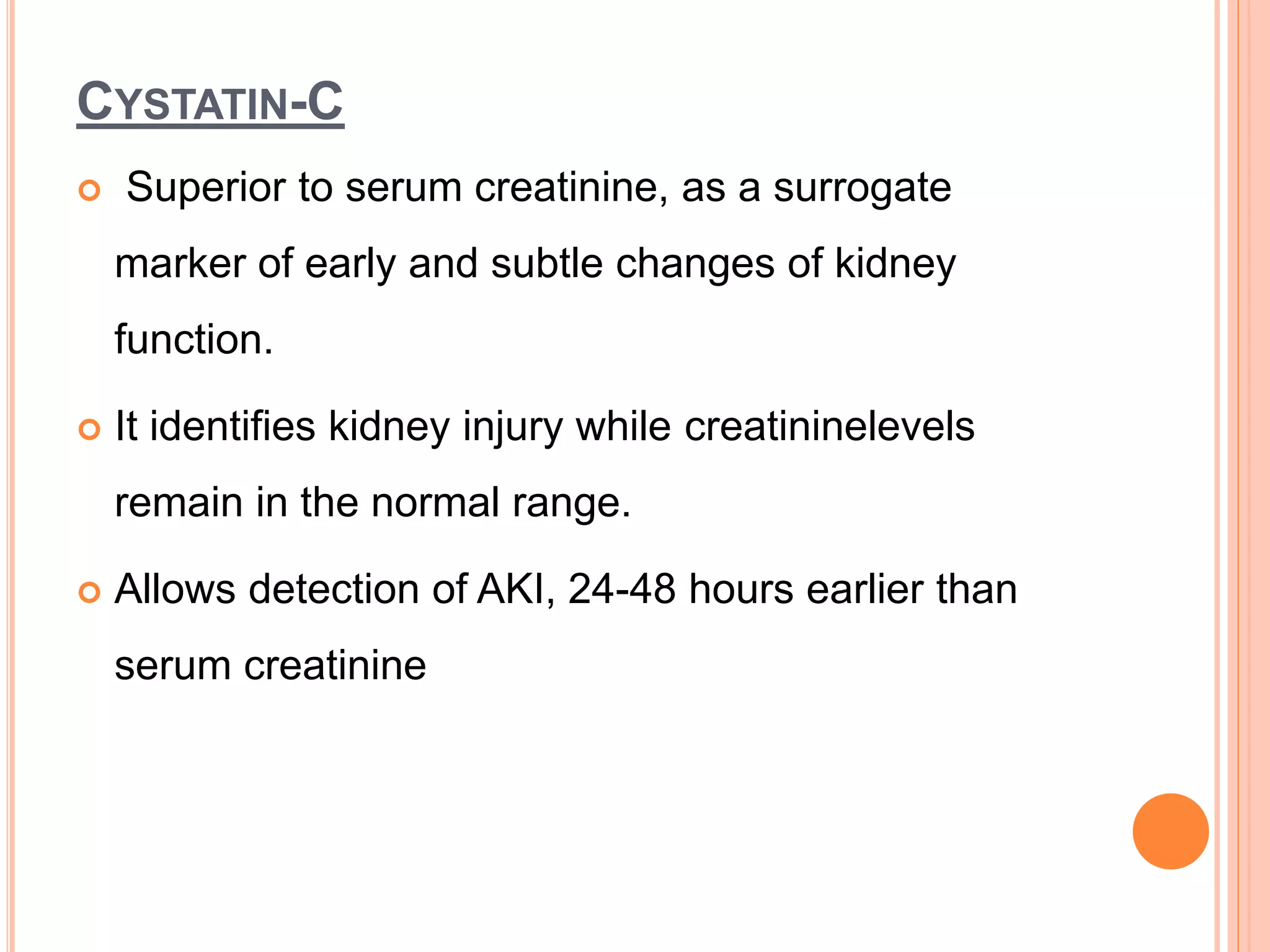 Acute kidney injury | PPTX