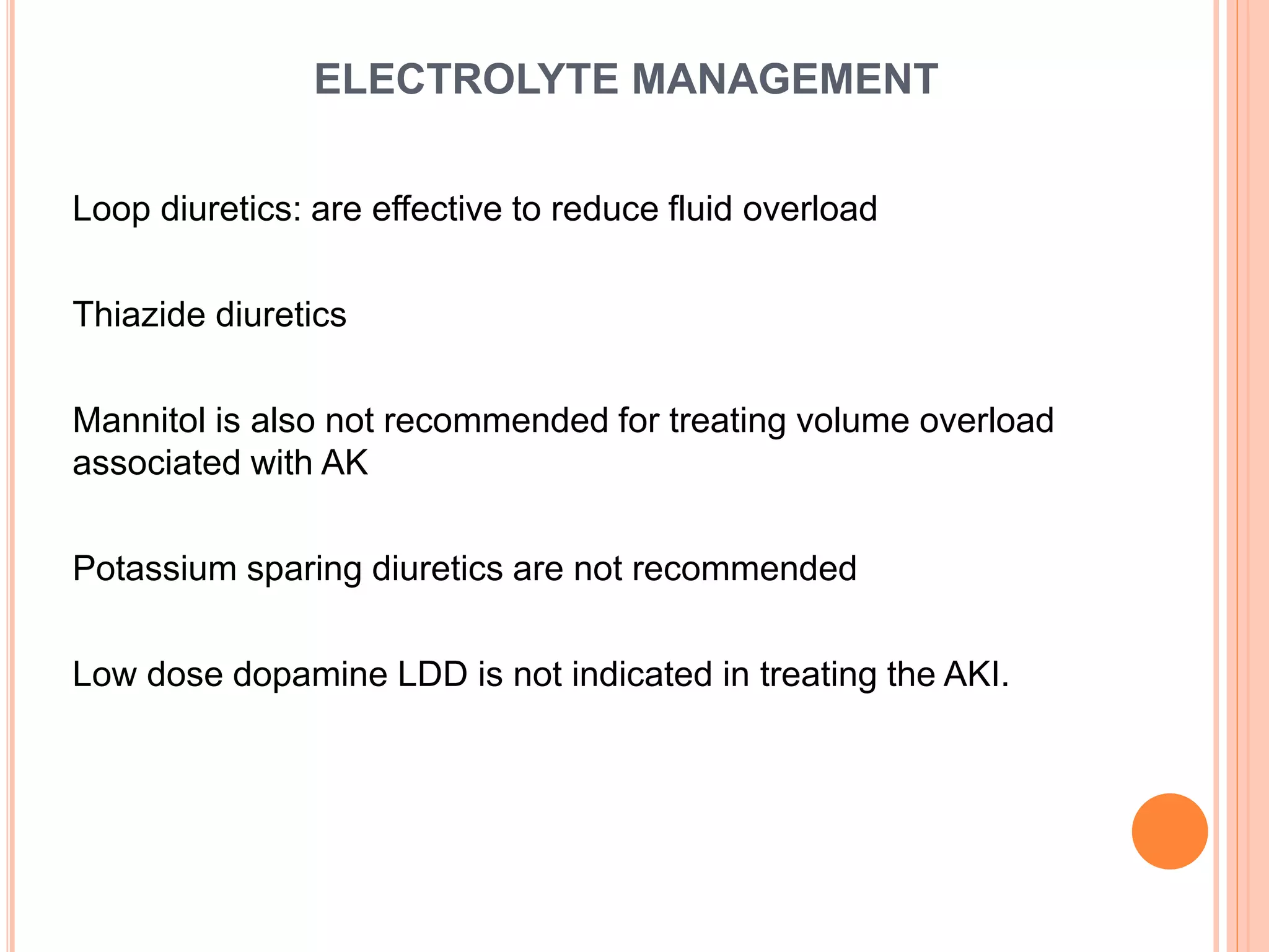 Acute kidney injury | PPTX