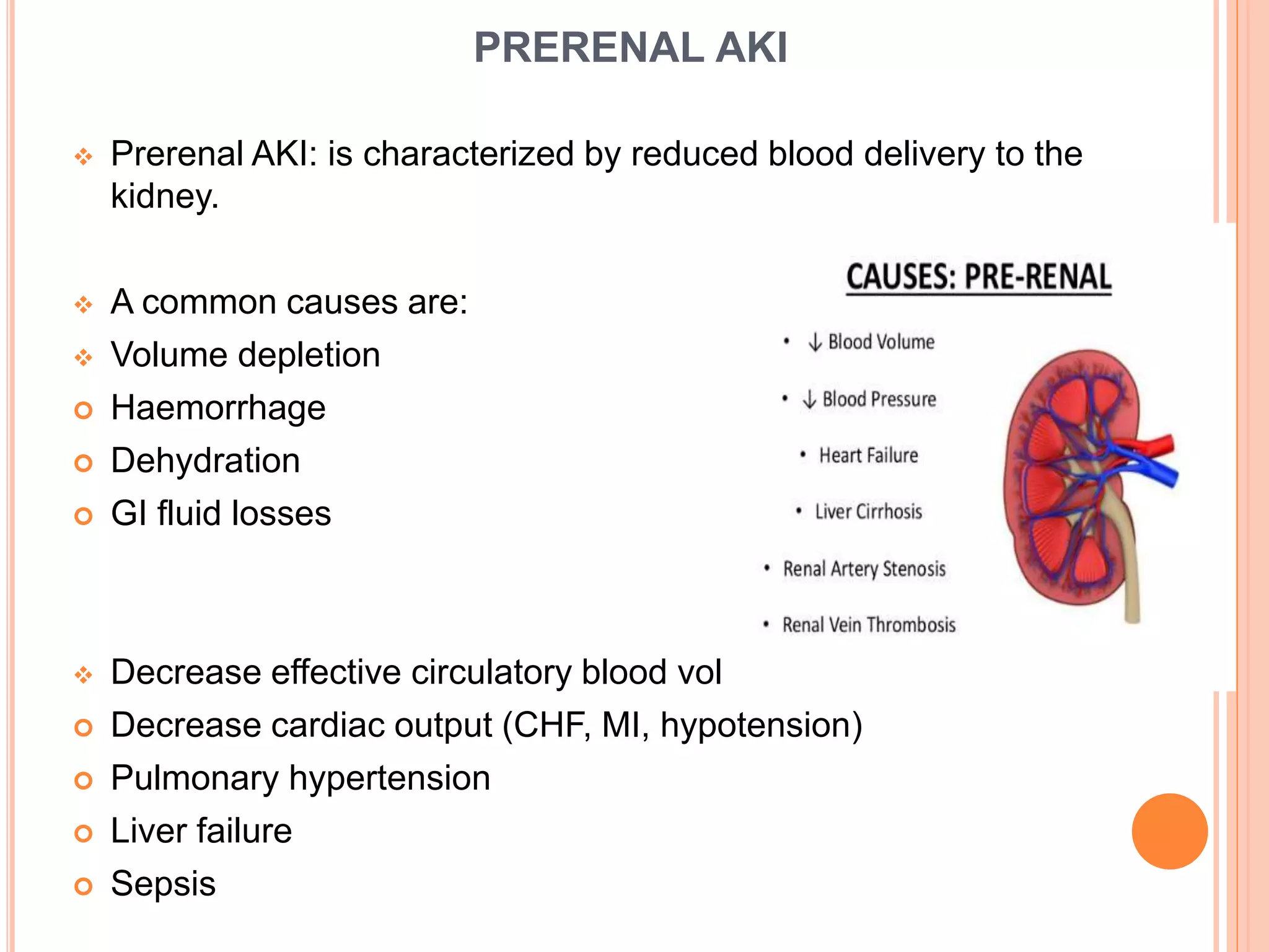 Acute kidney injury | PPTX