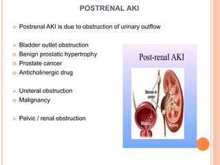 Acute kidney injury | PPTX