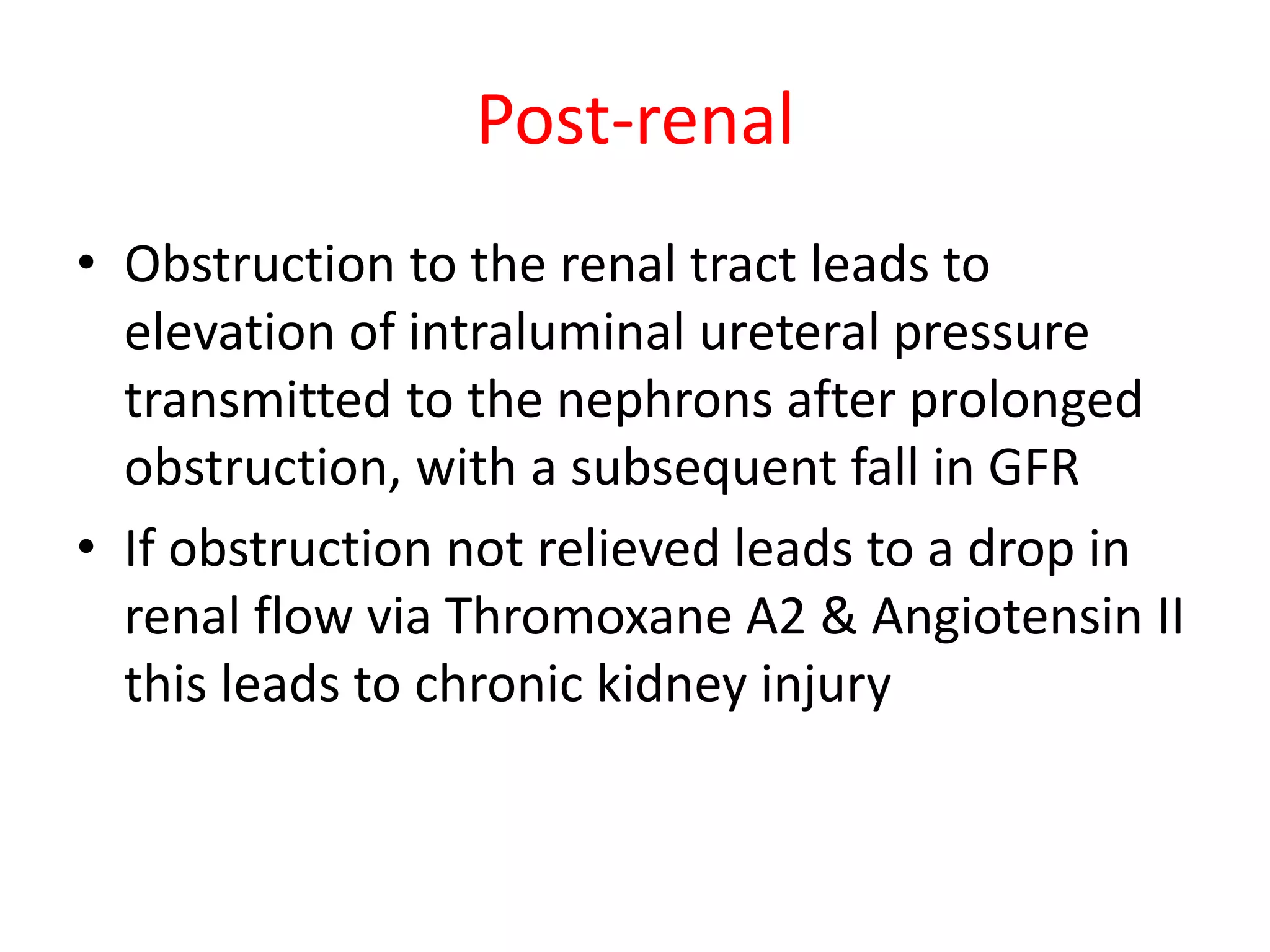 Acute kidney injury (AKI) | PPTX