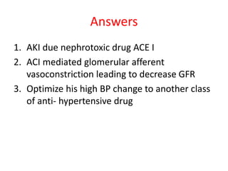 Acute kidney injury (AKI) | PPT