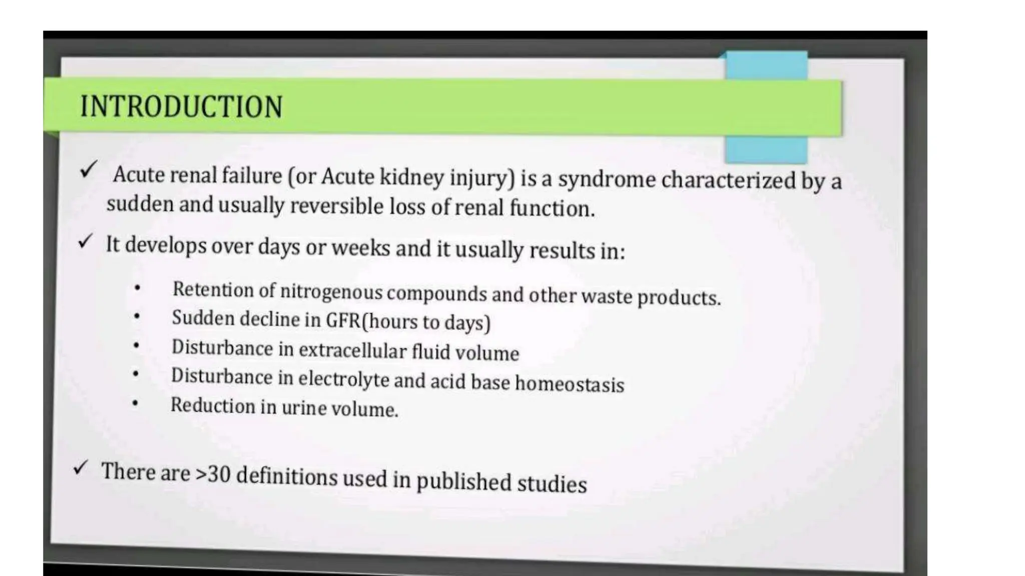 Pathology, Nursing management of Acute kidney injury.pptx