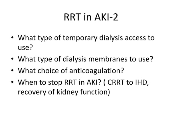 aki acute kidney injury causes pathogenesis clinical features and ...