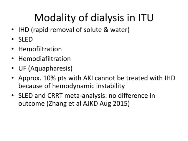 aki acute kidney injury causes pathogenesis clinical features and ...