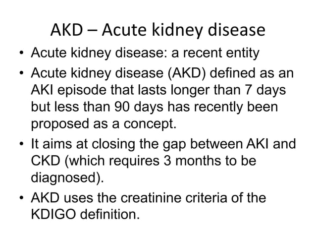aki acute kidney injury causes pathogenesis clinical features and ...