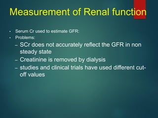 ACUTE kidney INJURY and its various diseases | PPT