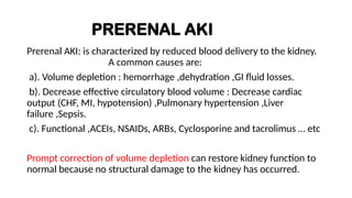 Acute Kidney Injury powerpoint nephrology | PPTX
