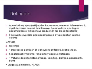ACUTE KIDNEY INJURY.pptx By Mohan Mandem | PPTX