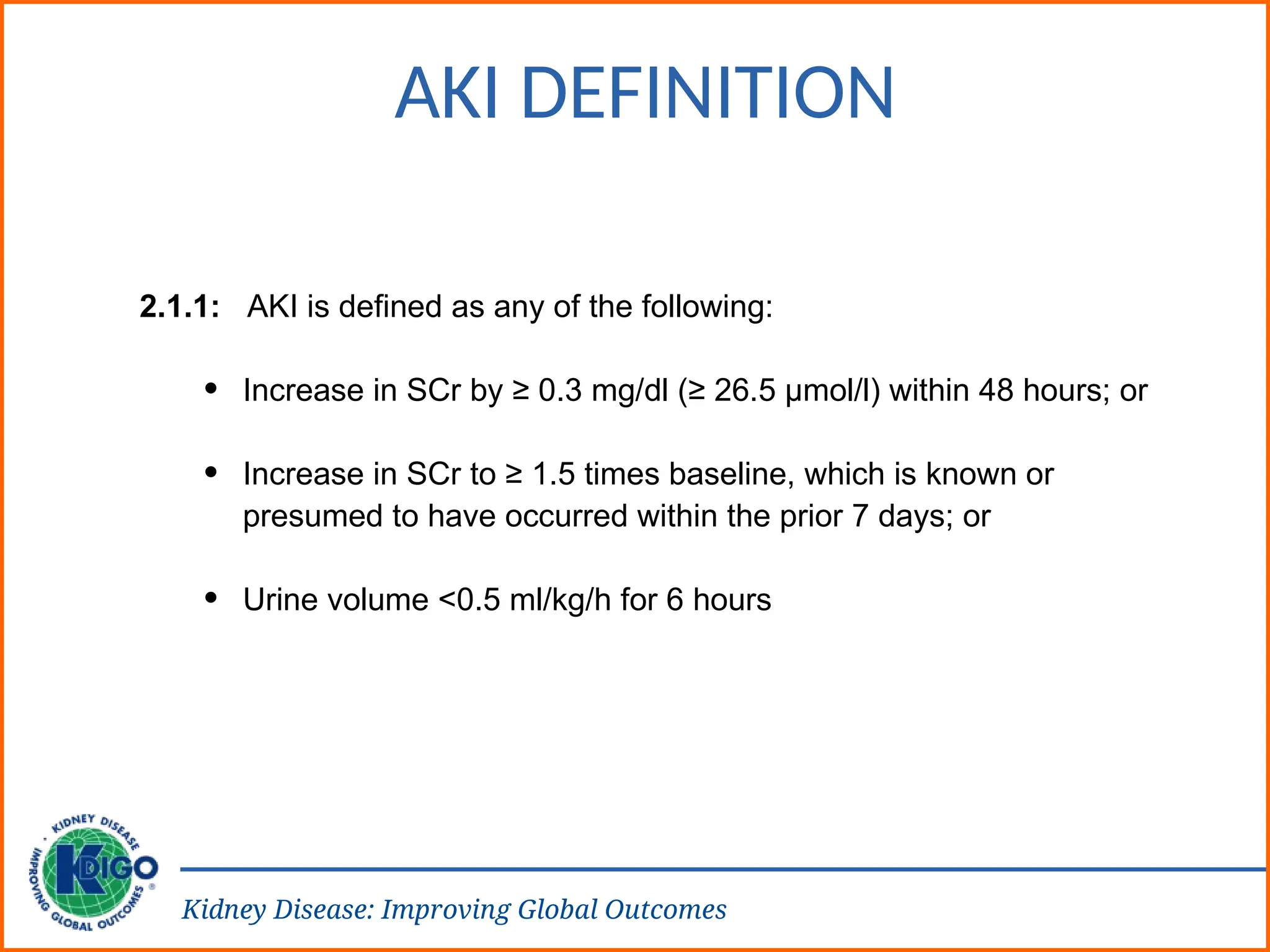 An overview of acute kidney injury/Acute renal disease.ppt