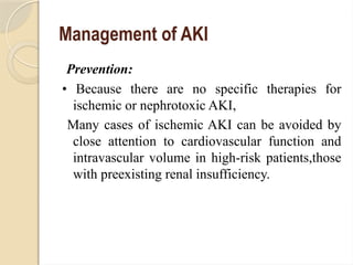 Approach to a child with acute kidney injury | PPTX