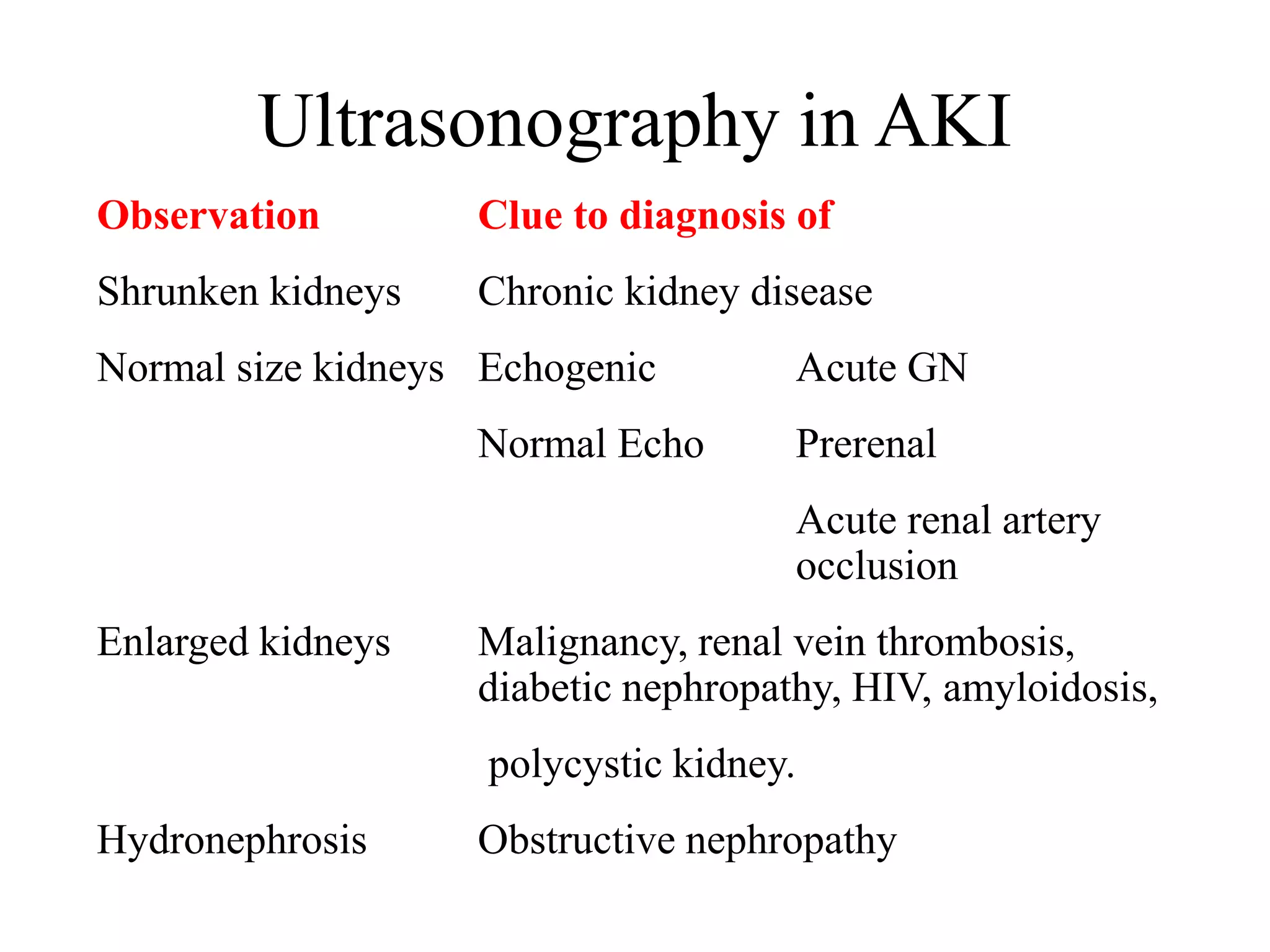 Acute kidney injury defnition, causes, | PPTX