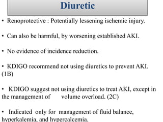Acute kidney injury (aki) | PPTX