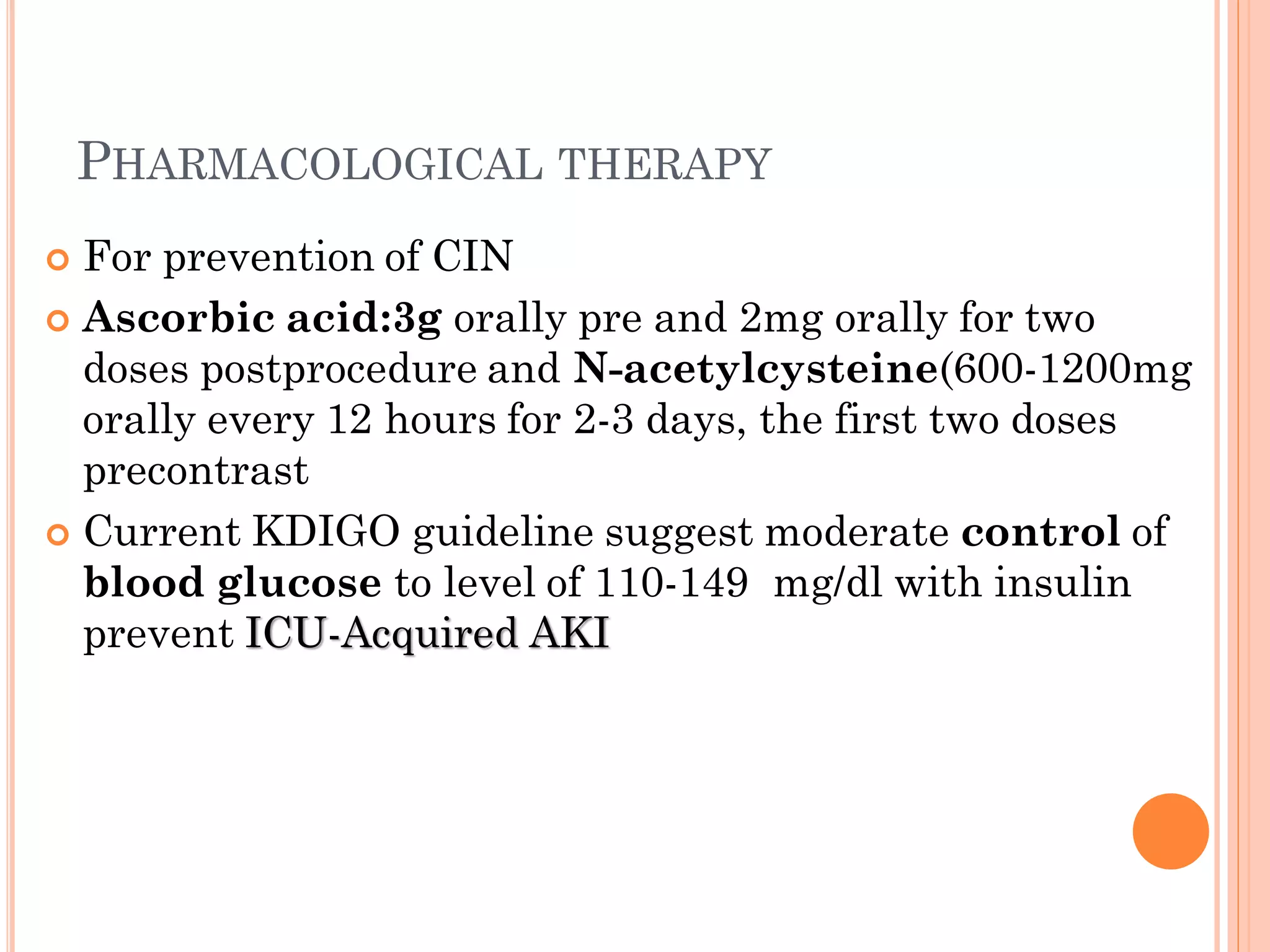 Acute kidney injury(AKI) | PDF