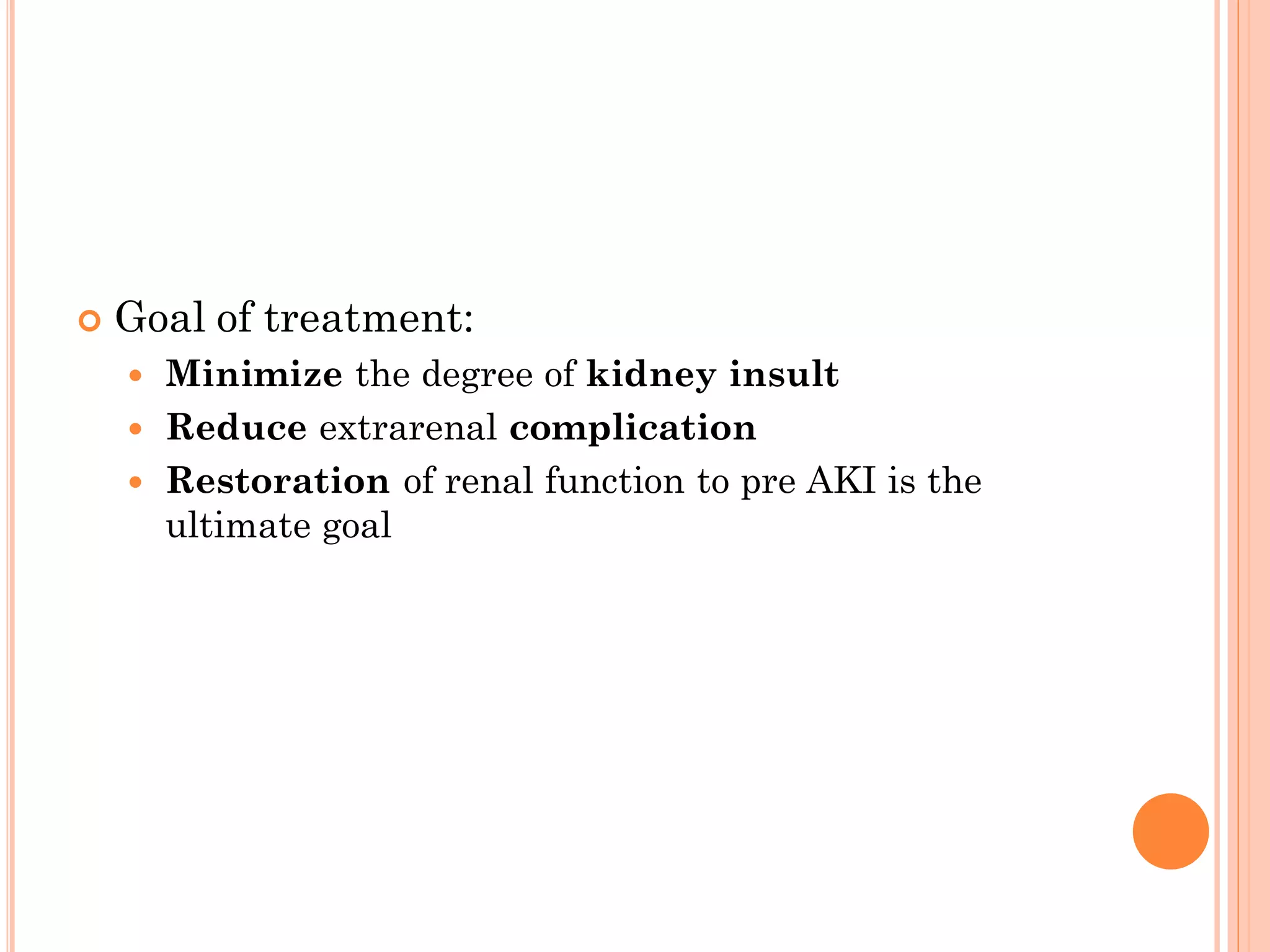 Acute kidney injury(AKI) | PDF