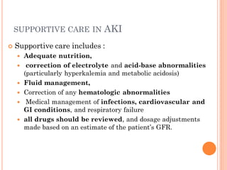 Acute kidney injury(AKI) | PDF