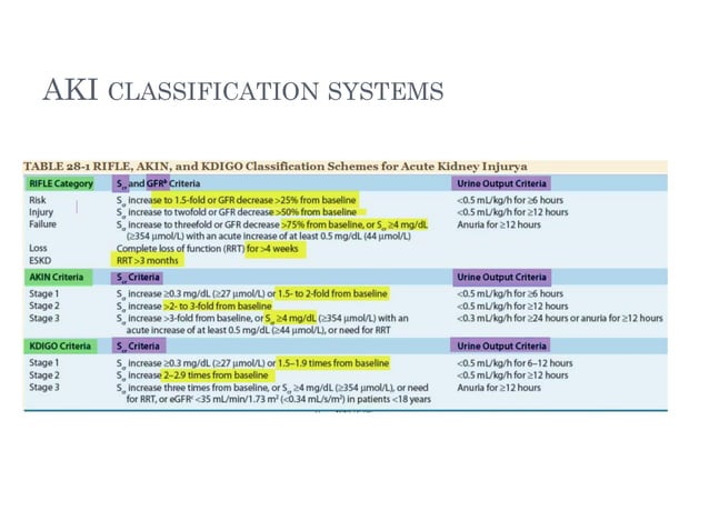 Acute kidney injury(AKI) | PDF | Lung and Respiratory Health | Diseases ...