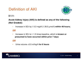 Acute kidney injury,aki 2 | PPTX