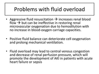 Acute kidney injury and urine output in ICU | PPTX