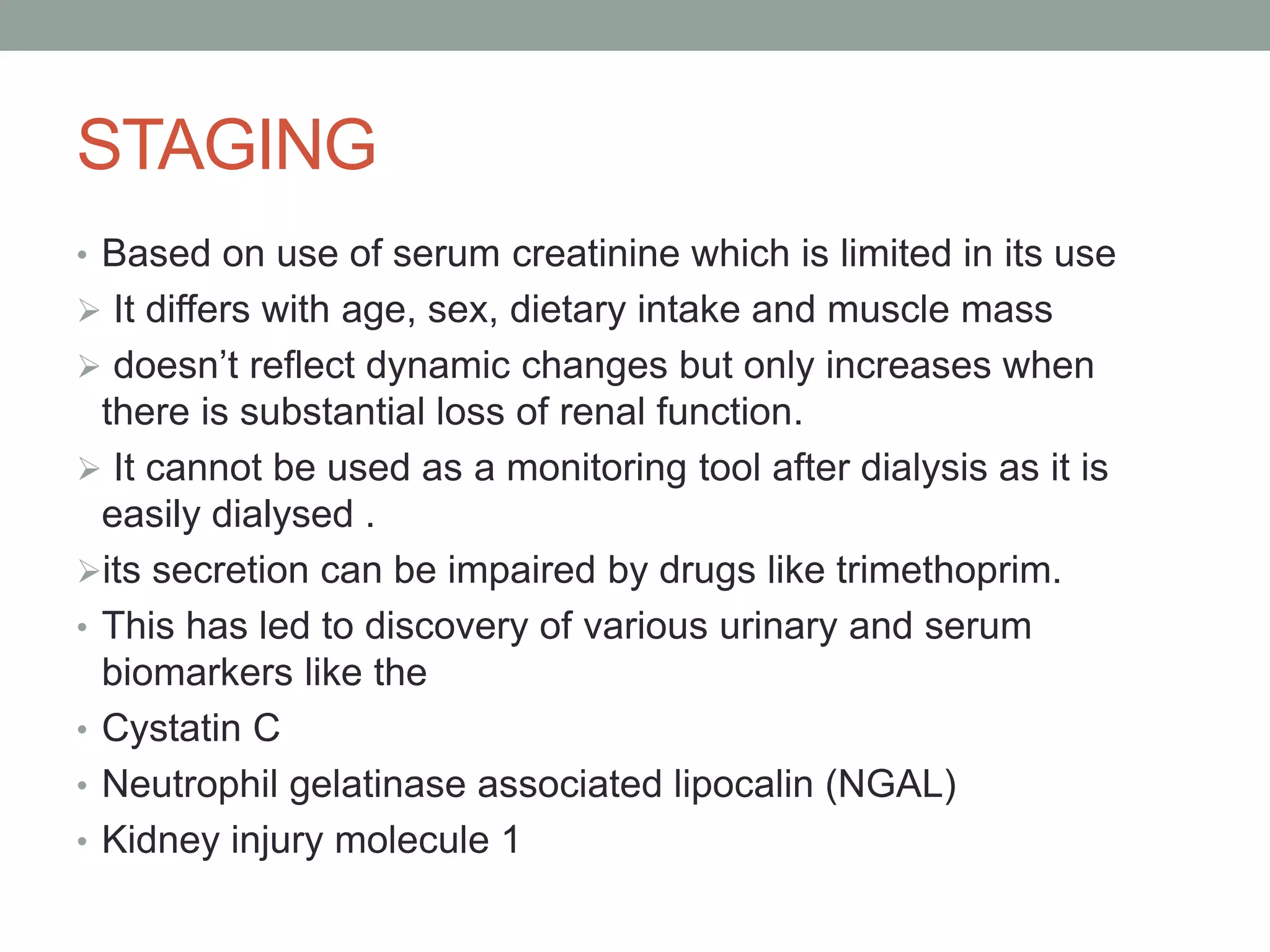 Acute kidney injury by dr babalola | PPTX