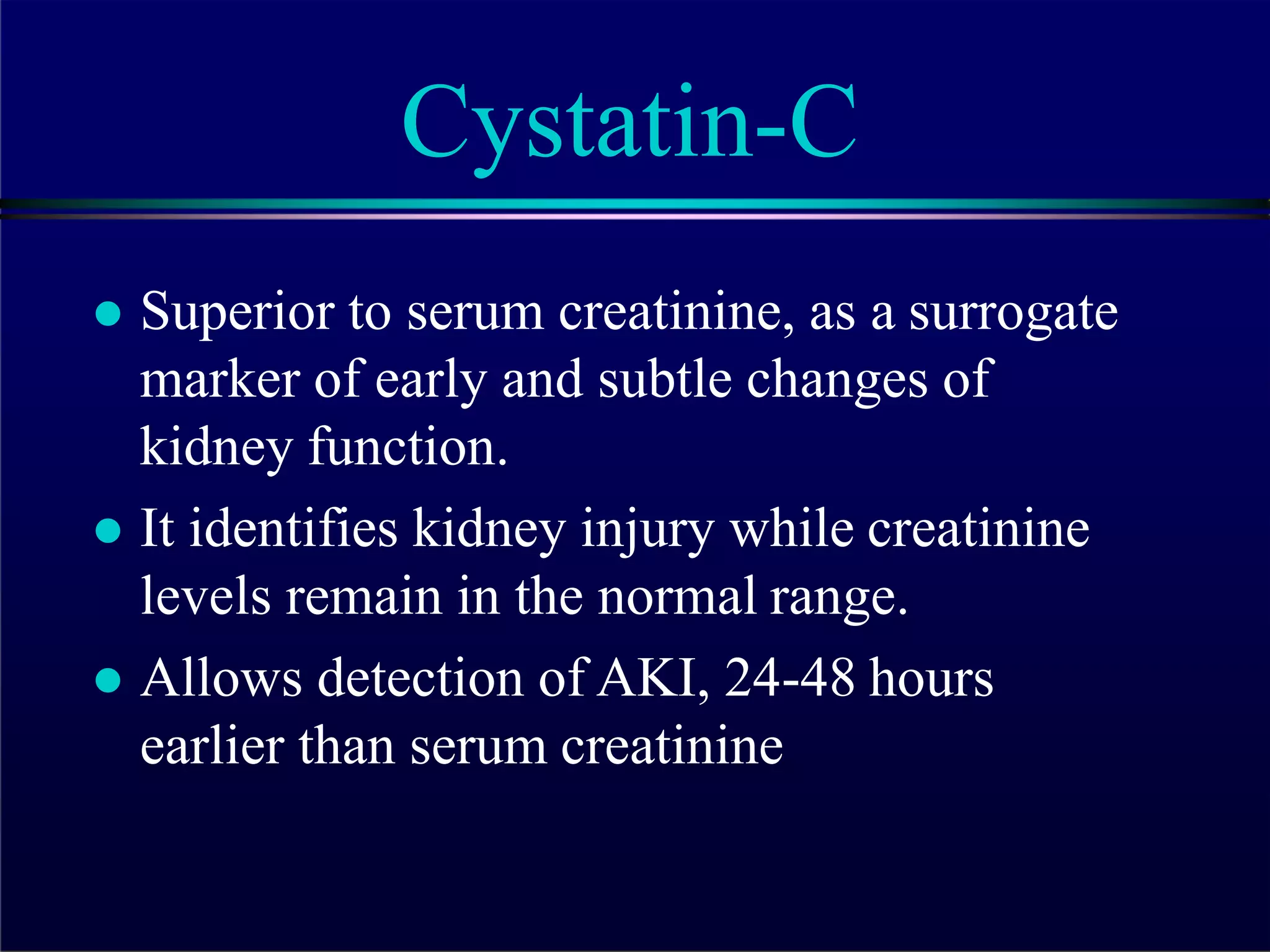 Acute kidney injury | PPTX