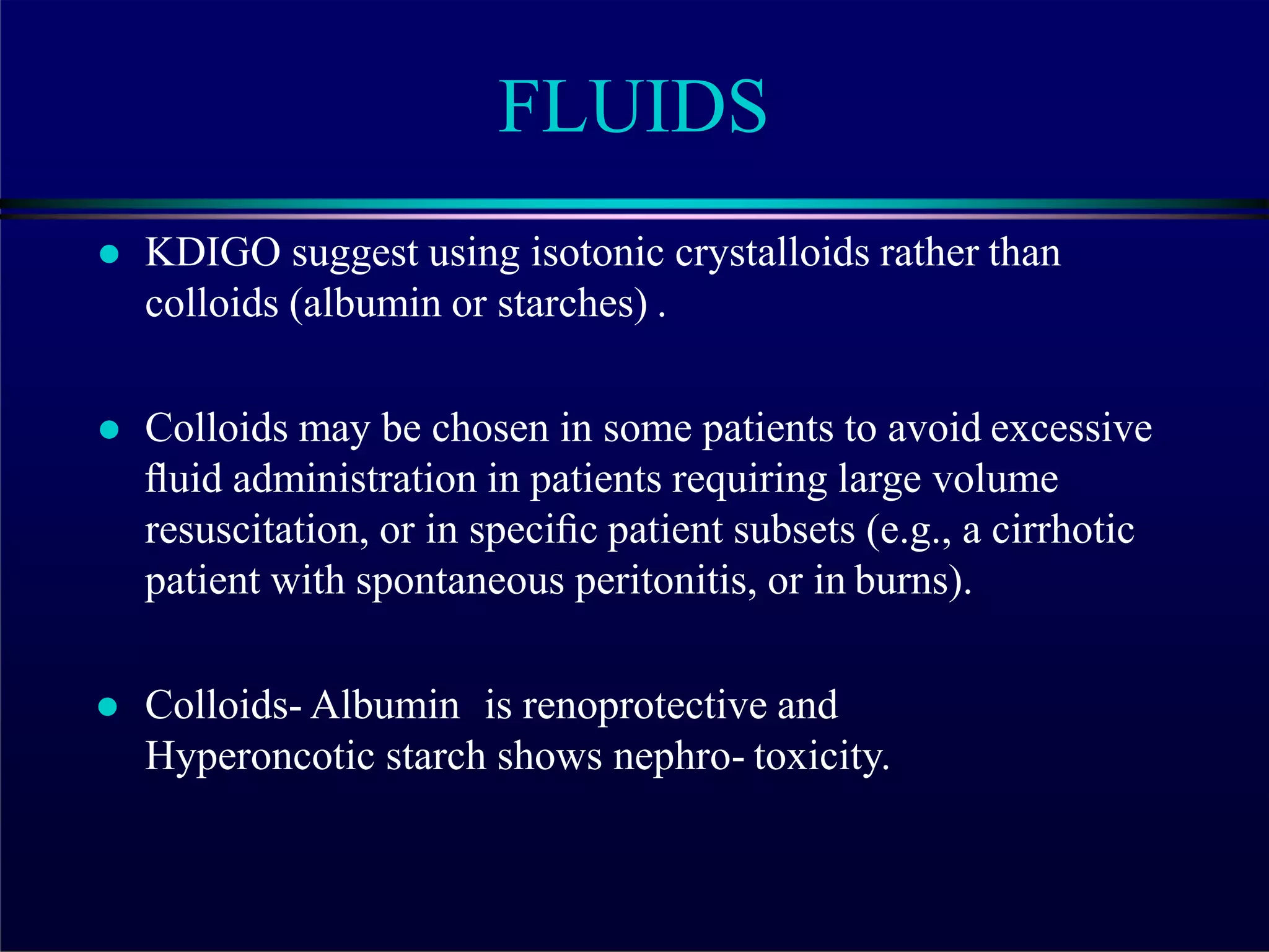 Acute kidney injury | PPTX