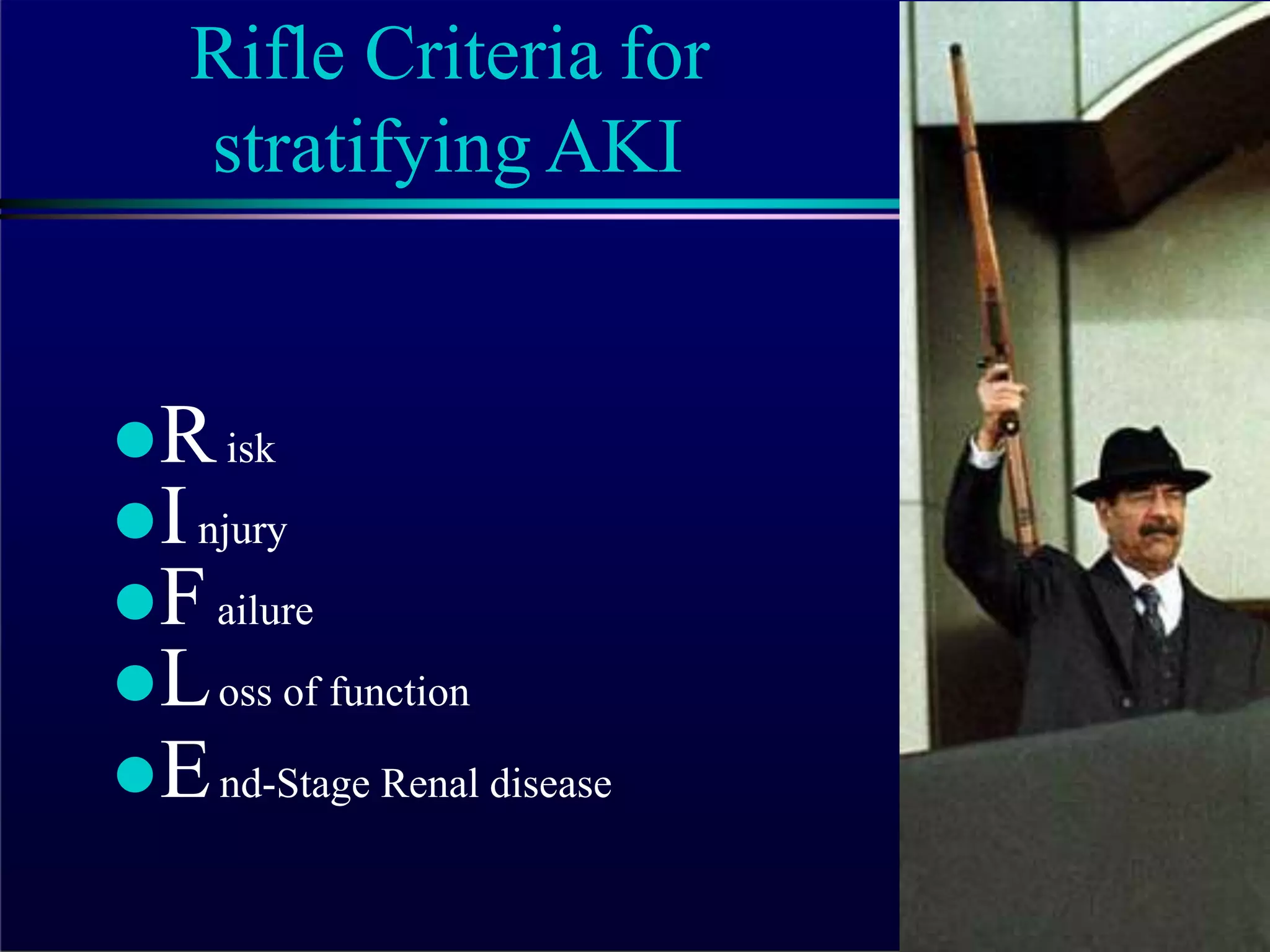 Acute kidney injury | PPTX