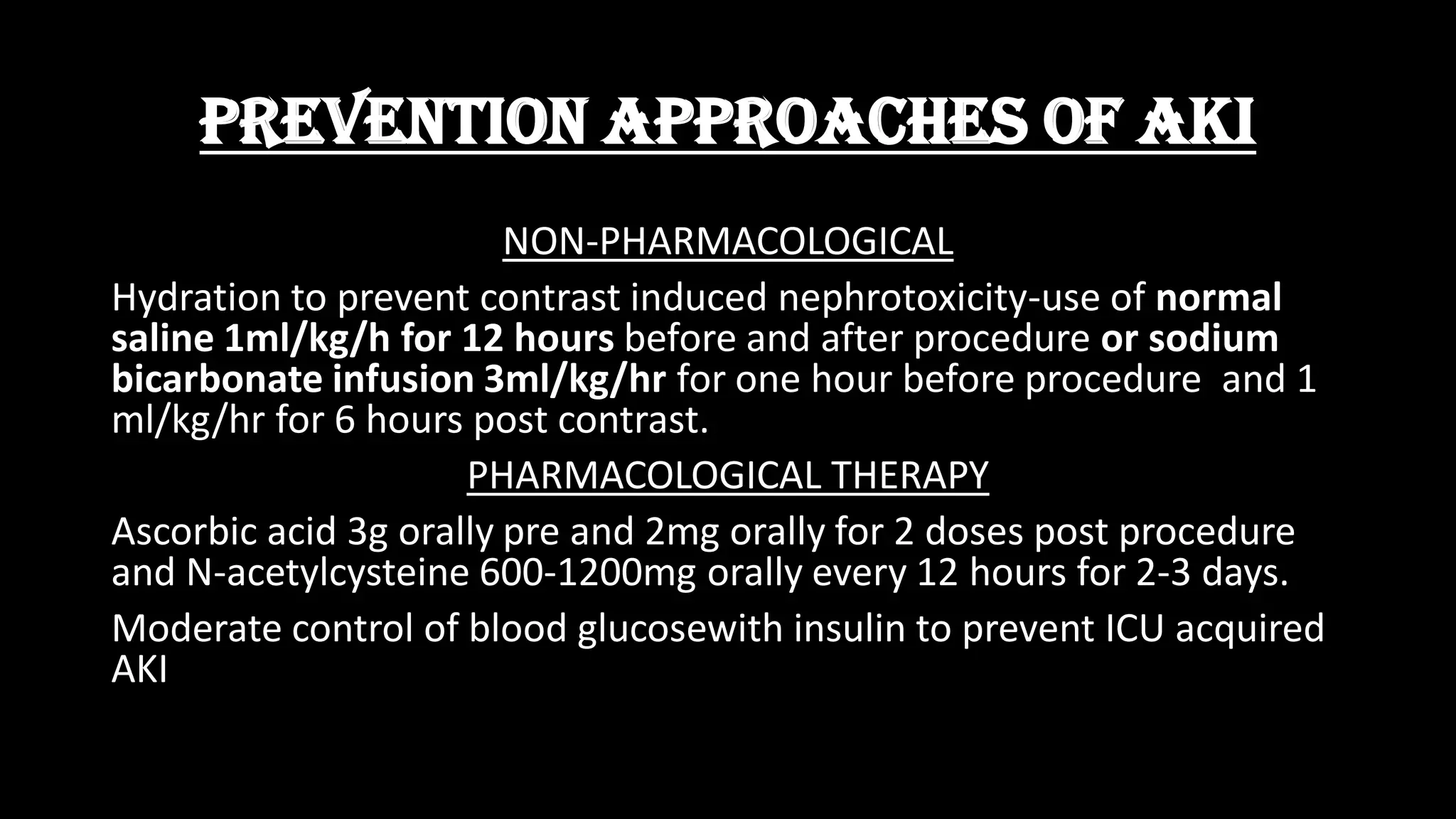 Acute kidney injury pathophysiology | PDF