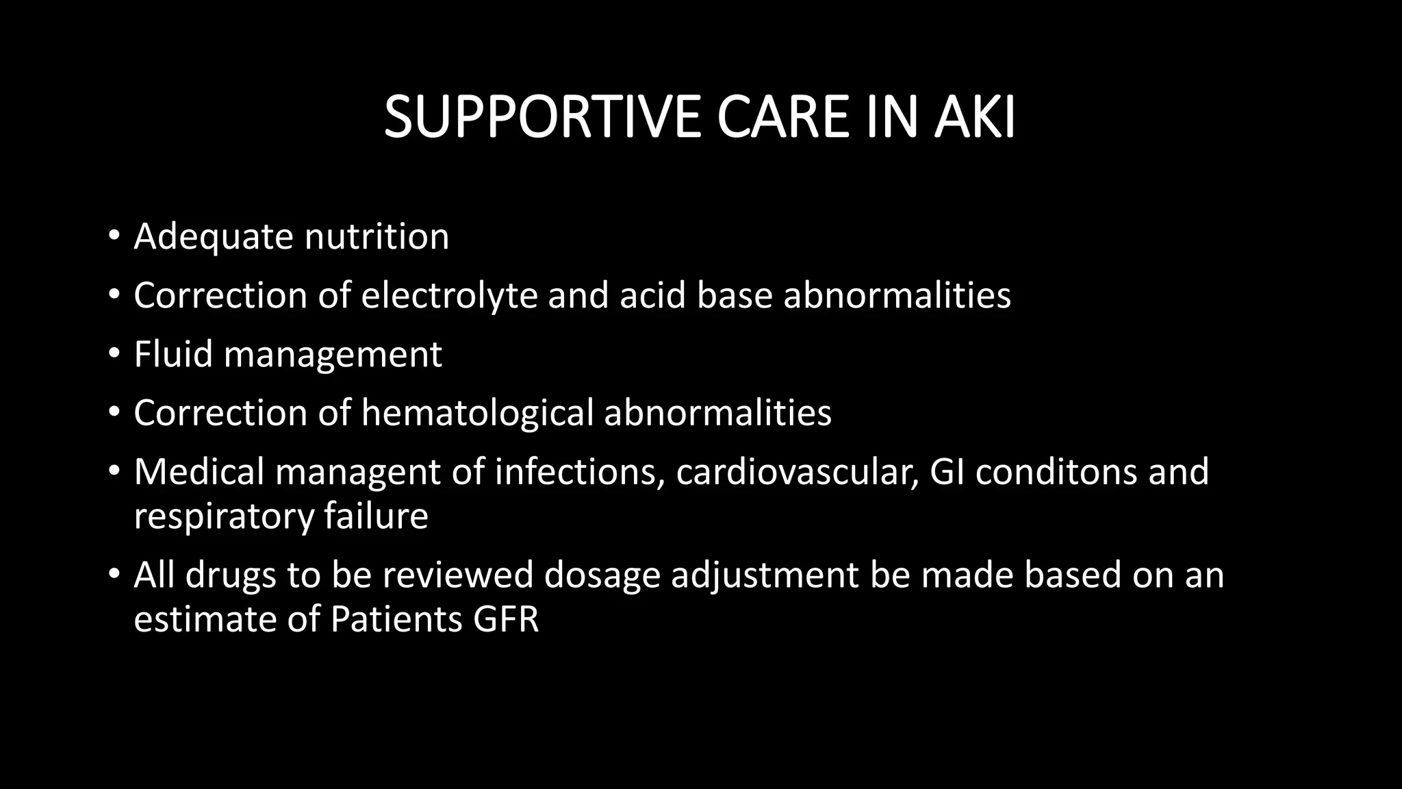 Acute kidney injury pathophysiology | PDF