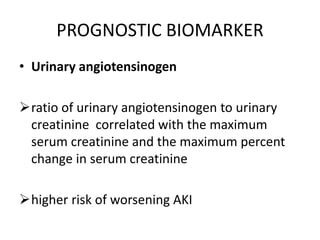 Acute kidney injury | PPTX