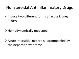 Acute kidney injury | PPTX