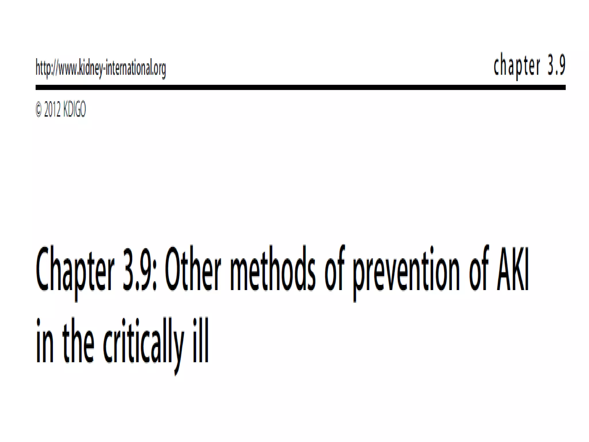 Acute kidney injury prevention new microsoft power po.int presentation ...
