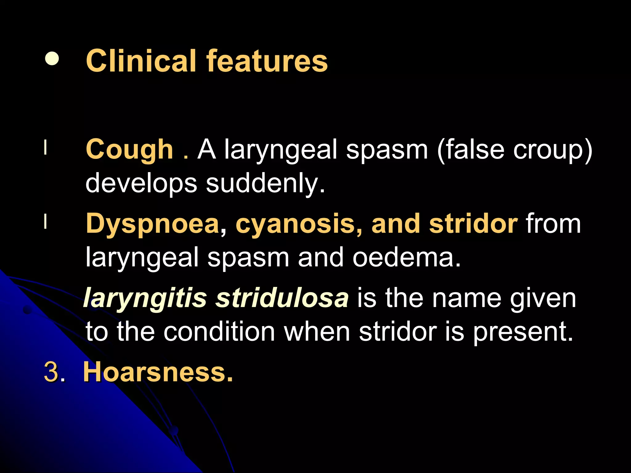 E.N.T.Acute laryngitis.(dr.usif chalabe) | PPT