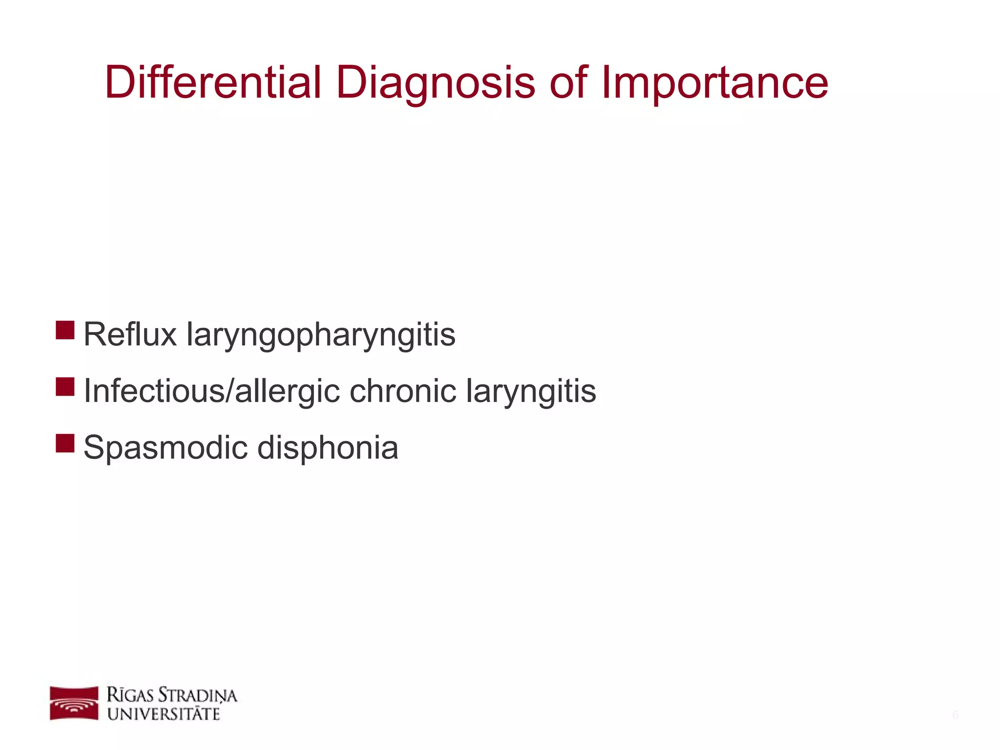 Acute laryngitis | PPT