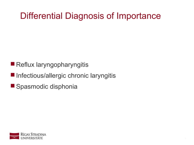 Acute laryngitis | PPT