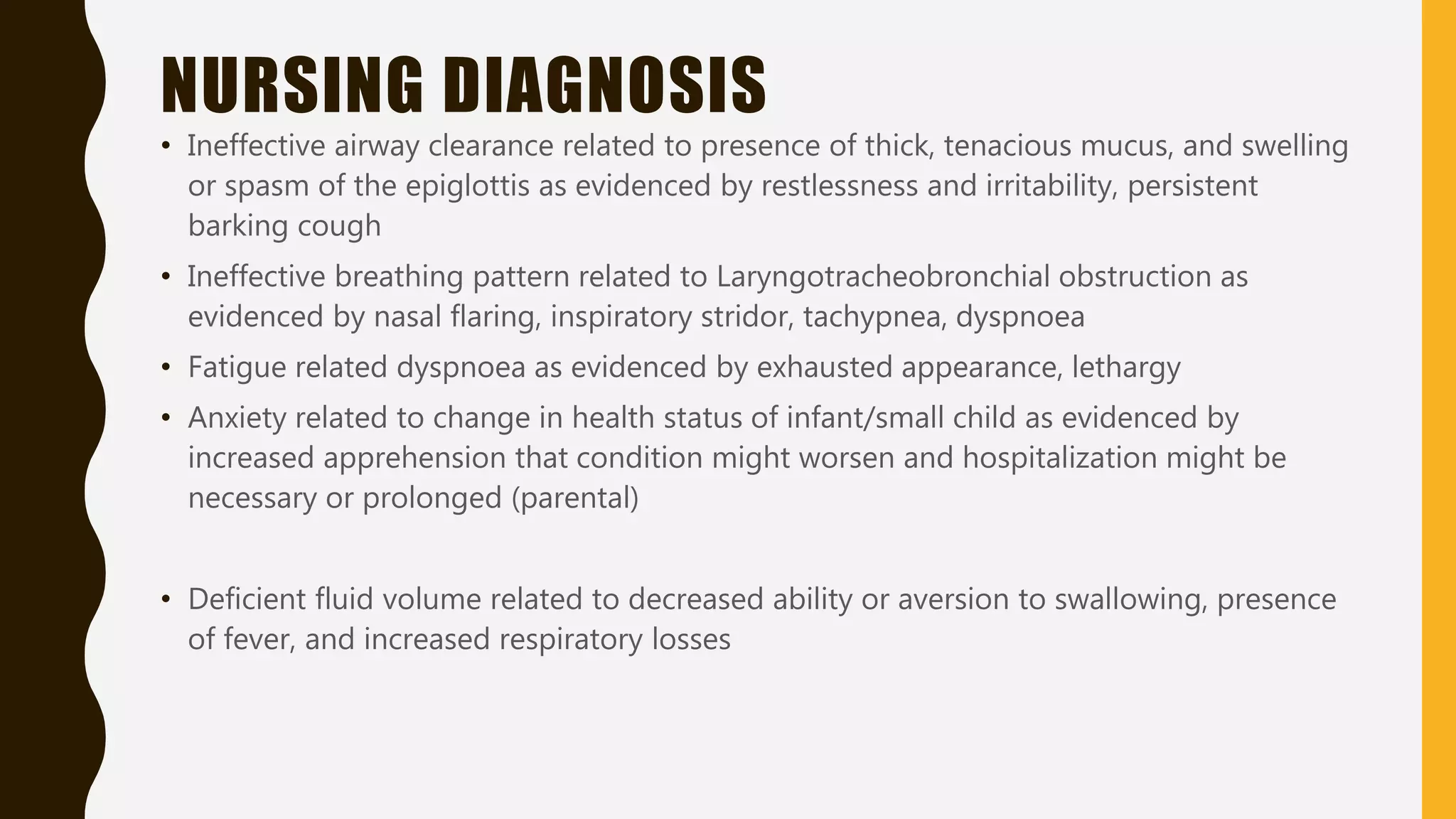 Acute laryngotracheobronchitis bondi | PPTX