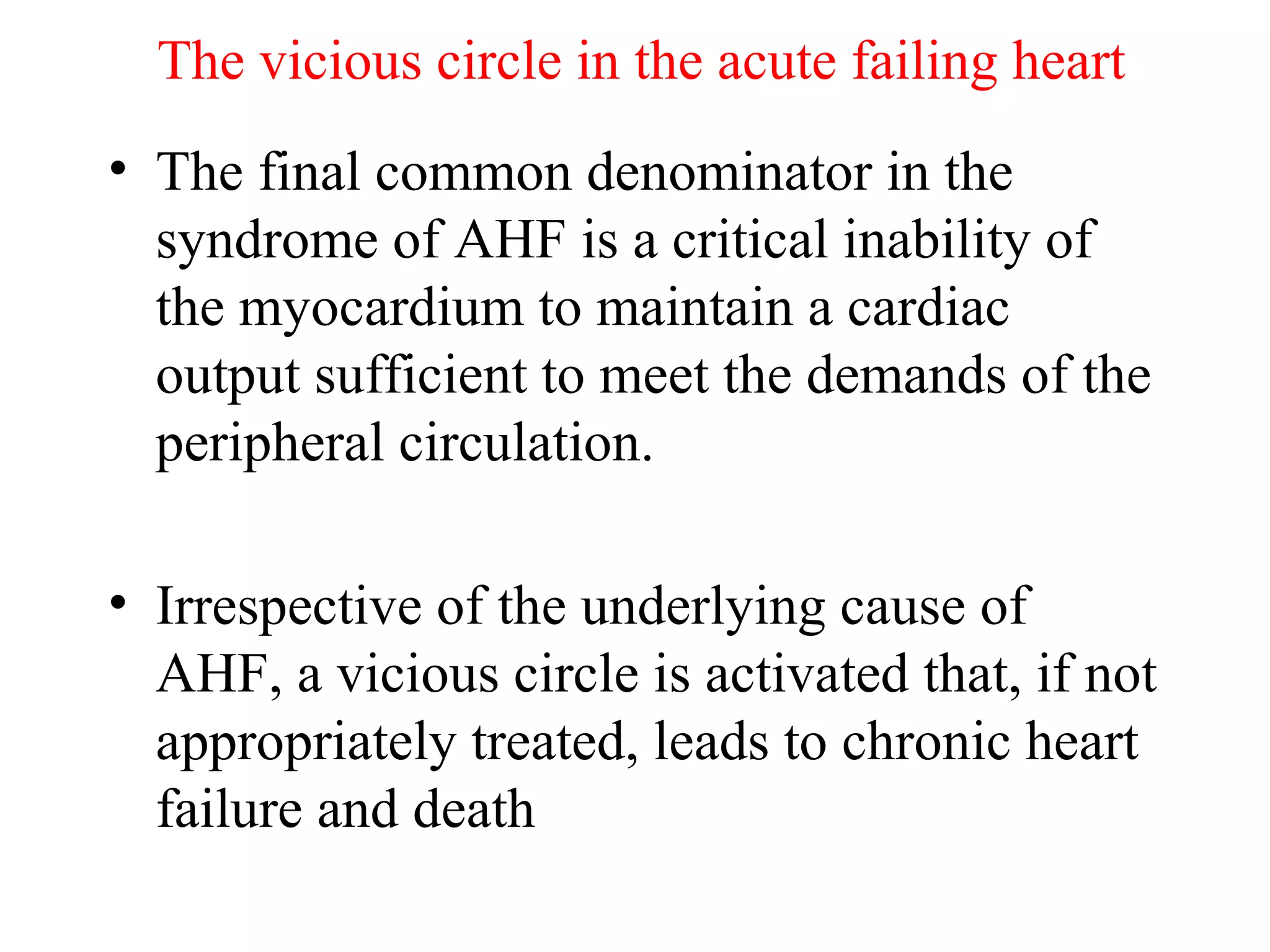 Acute left ventricular failure | PPT