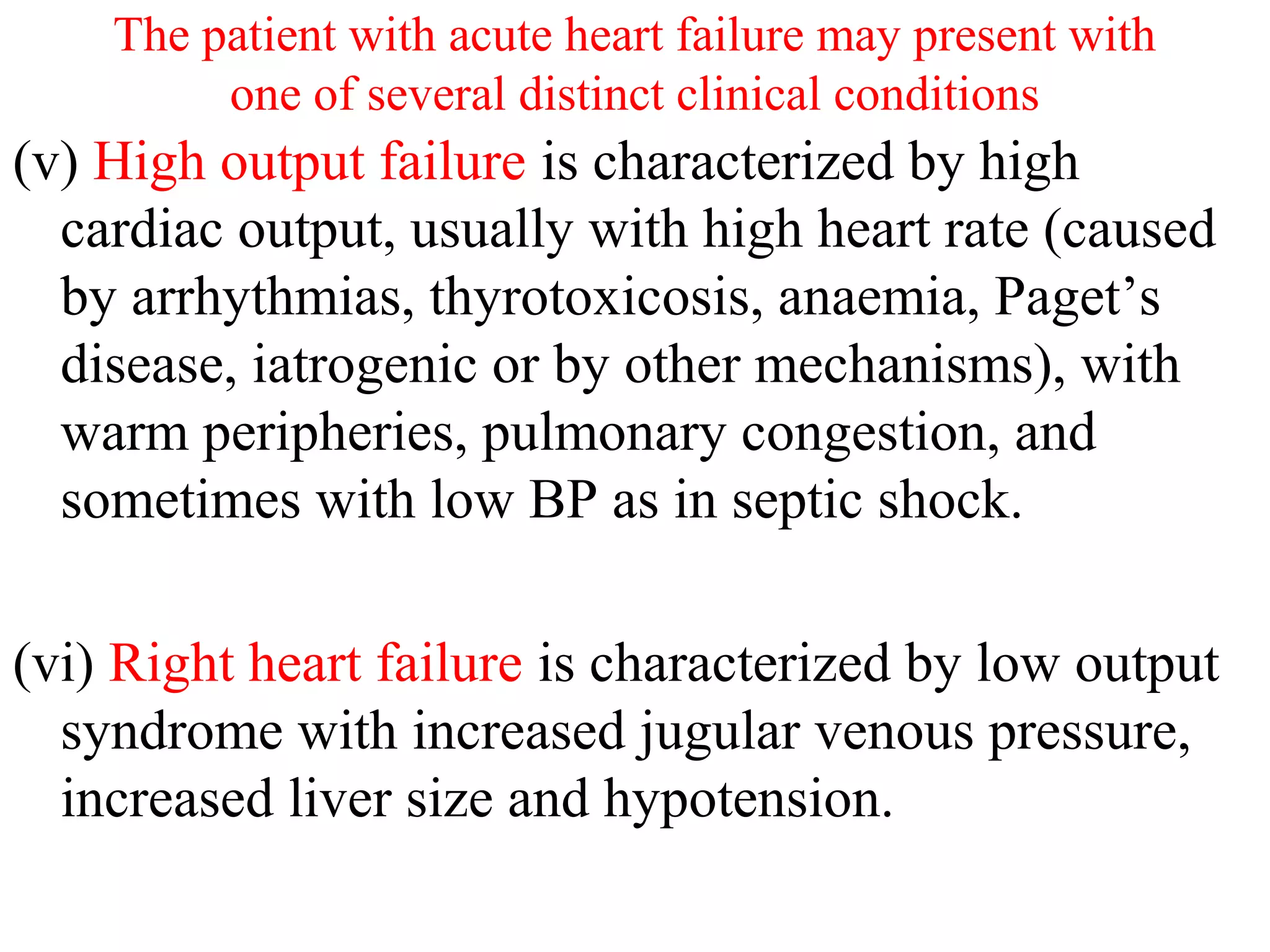 Acute left ventricular failure | PPT