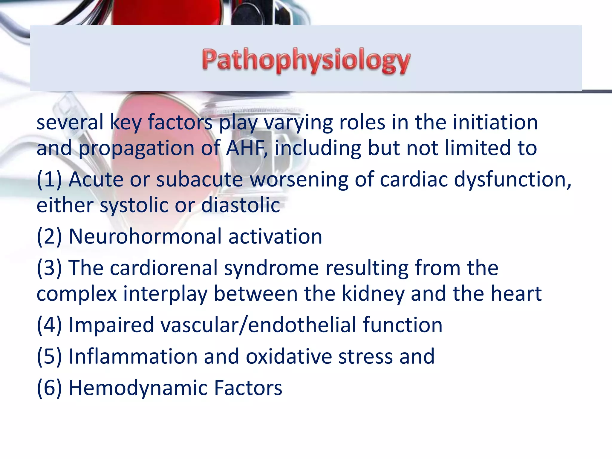 Acute left ventricular failure | PPTX