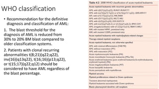 Acute Leukaemia - Most common leukaemia in adults | PPT