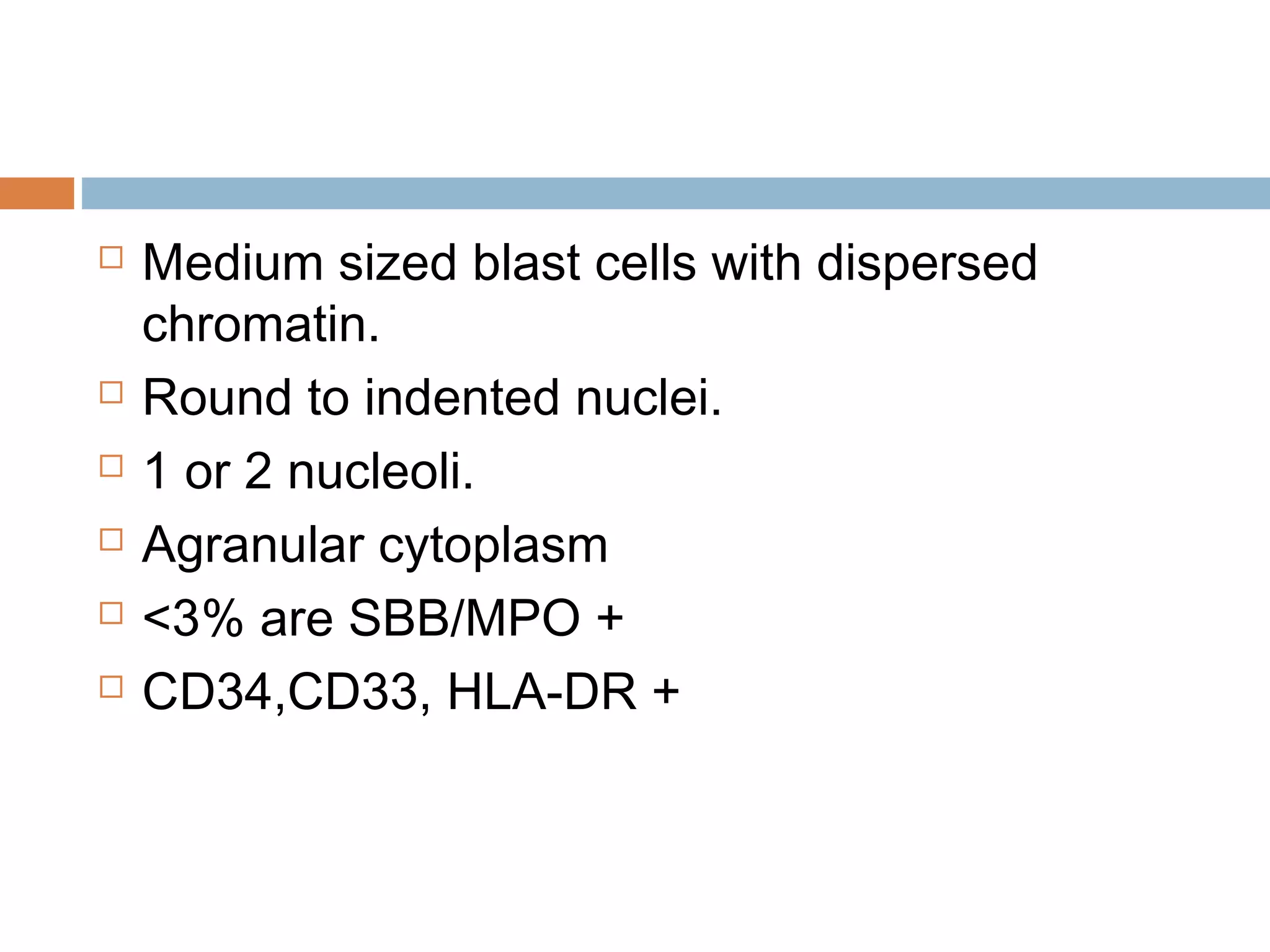 Acute leukaemias classification | PPT