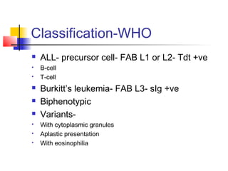 Acute leukemia | PPT
