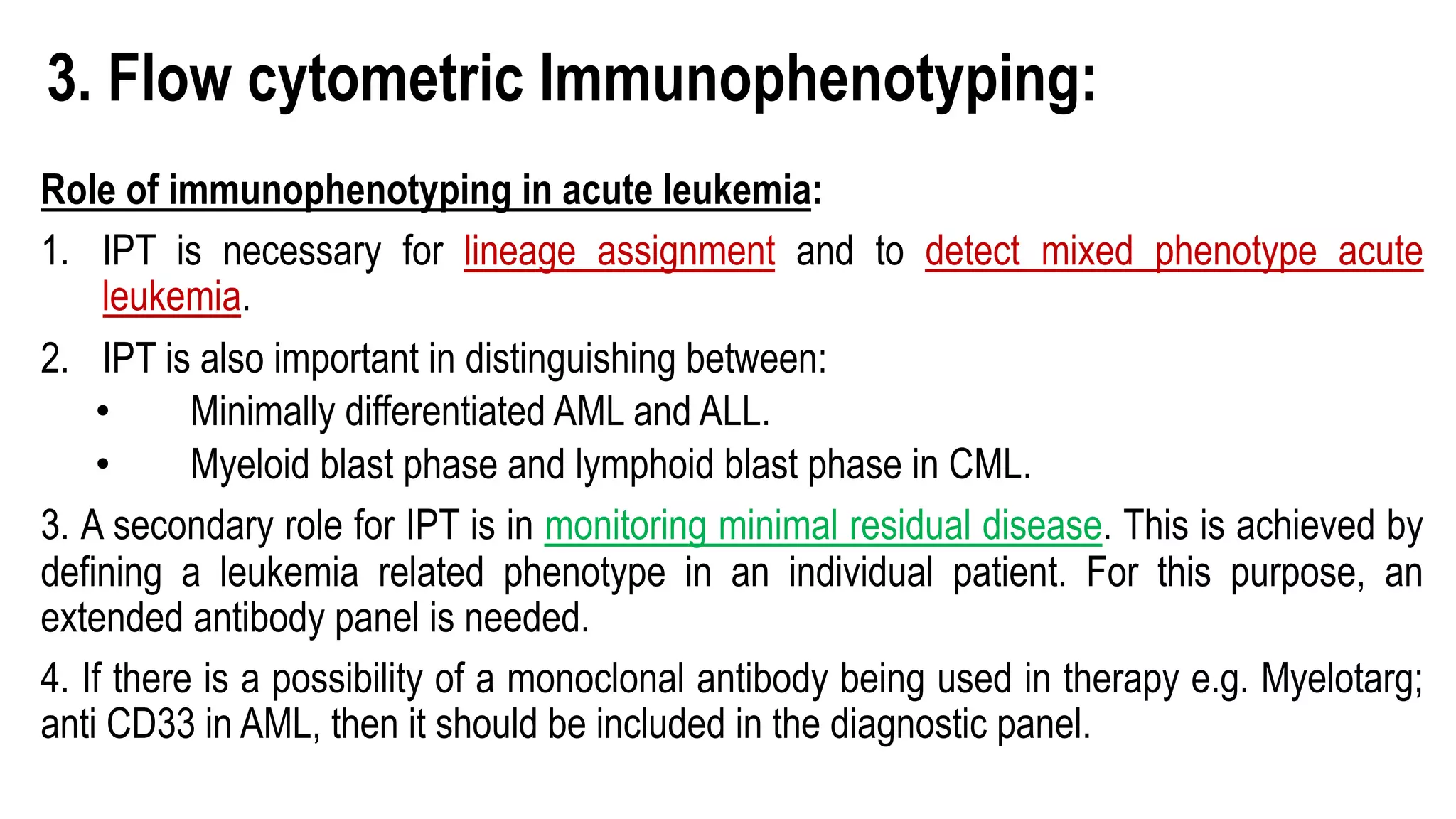 Overview to Diagnosis of Acute leukemia | PDF