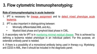Overview to Diagnosis of Acute leukemia | PDF