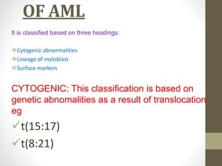 ACUTE LEUKEMIA.pptxsalah.pptx111111111111111 | PPTX