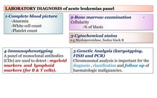 Acute leukemia -AML-ALL.ppt