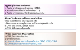 Acute leukemia -AML-ALL.ppt