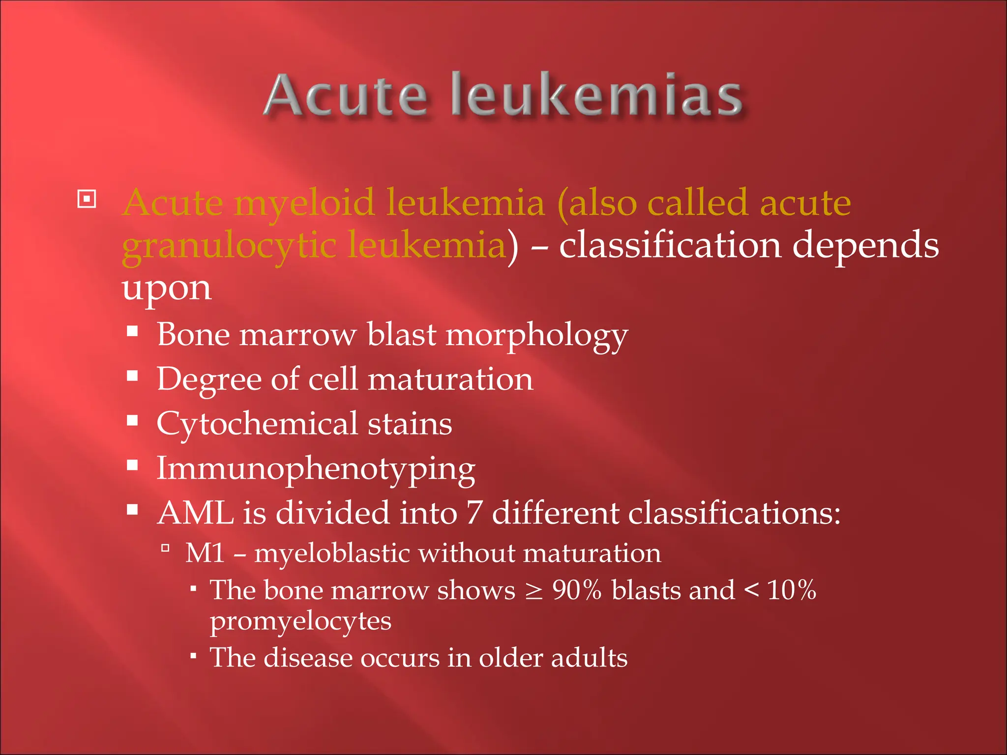 Acute leukemia-acute leukemia Irina.ppt
