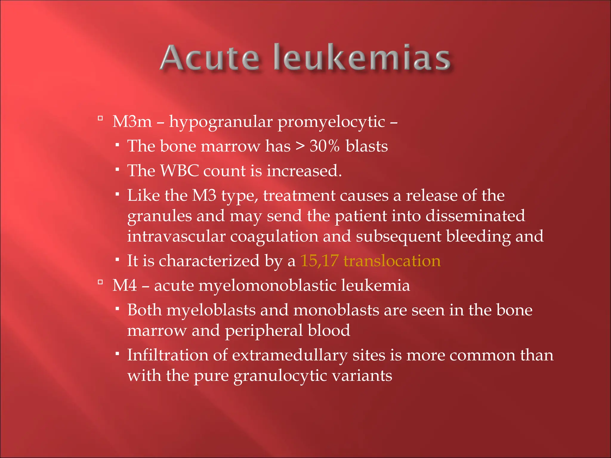 Acute leukemia-acute leukemia Irina.ppt