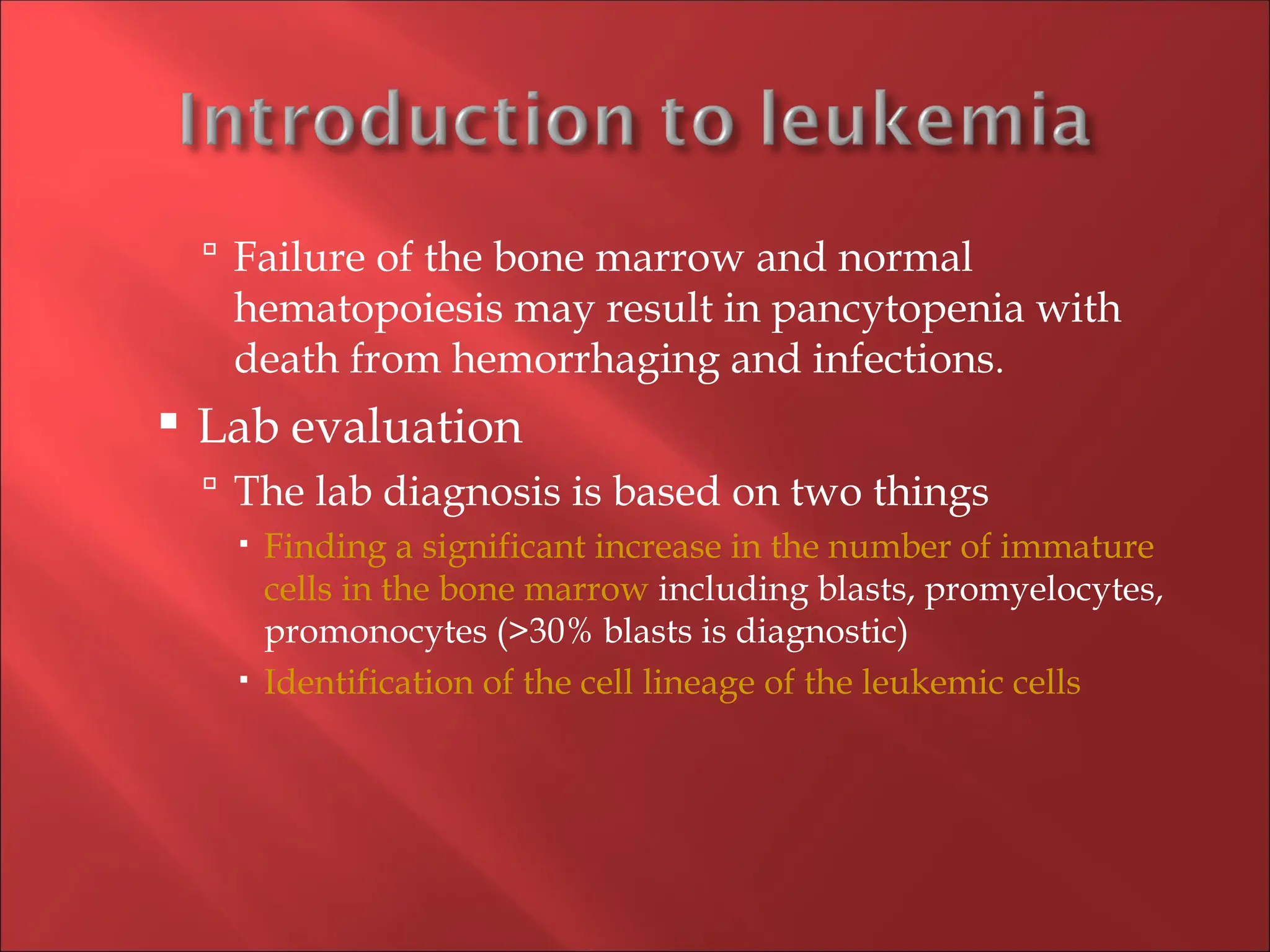 Acute leukemia-acute leukemia Irina.ppt